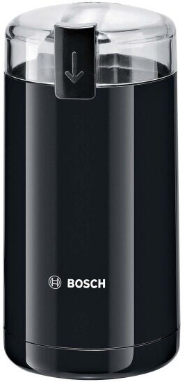 Кофемолка Bosch TSM6A013B, ротационный нож, система помола, черная