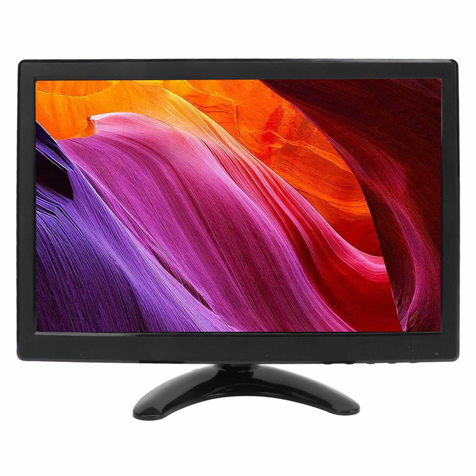12-дюймовый TFT LCD монитор с высоким разрешением 1280x800, портативный, с динамиками и пульта дистанционного управления, 100-240V EU Plug