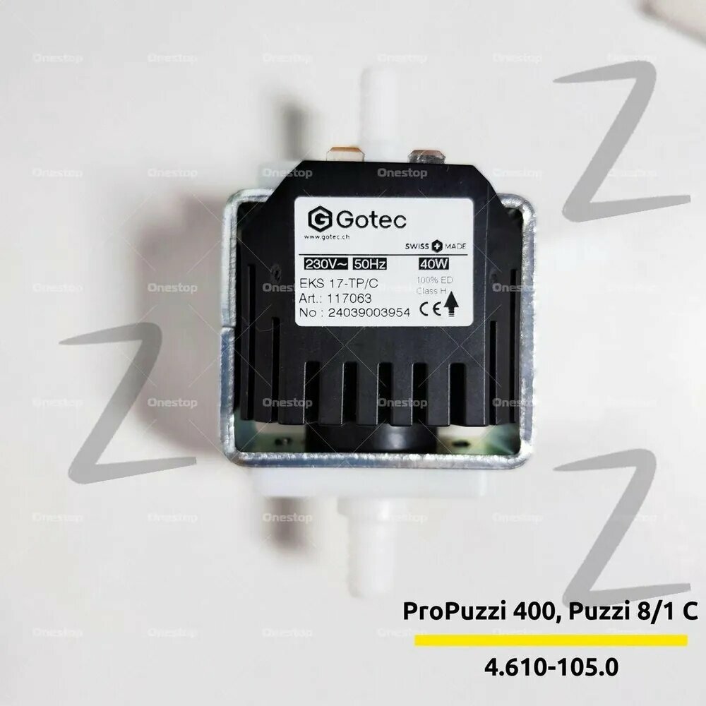 Поршневой Насос щек EKS 17-TP/C, GOTEC 230 В, 4.610-105