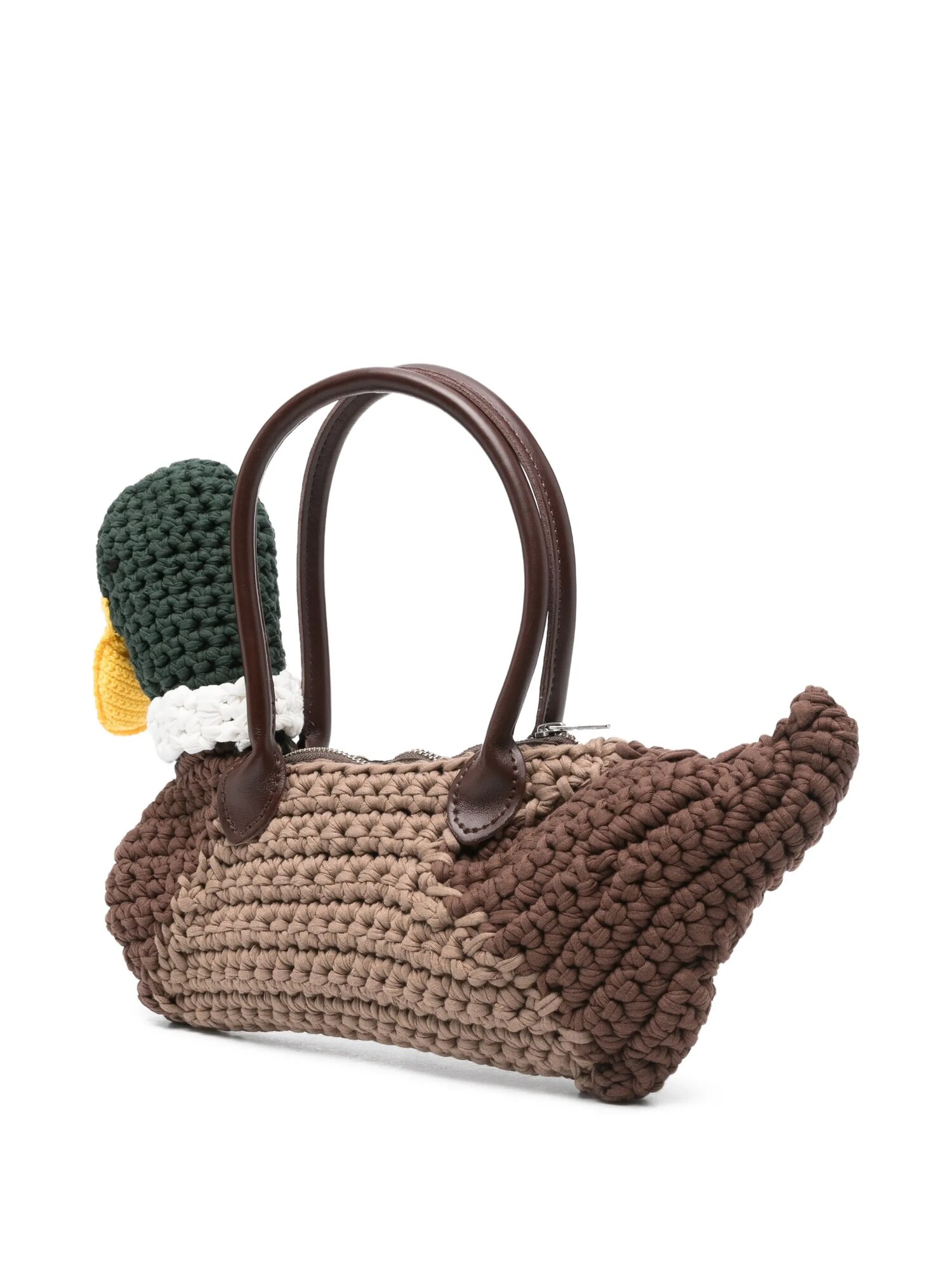 Сумка Charles Jeffrey Loverboy Duck, brown — фото 1