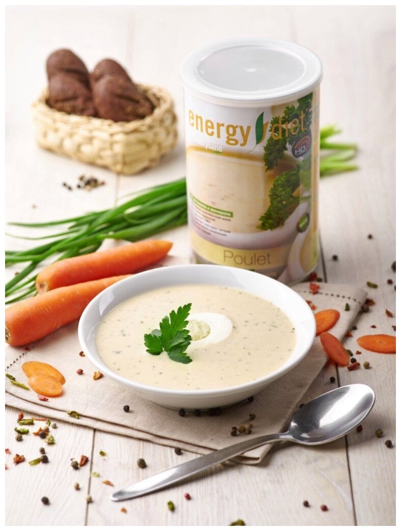 Коктейль ED Суп Курица, банка 15 порций NL / нл похудение / функциональное питание