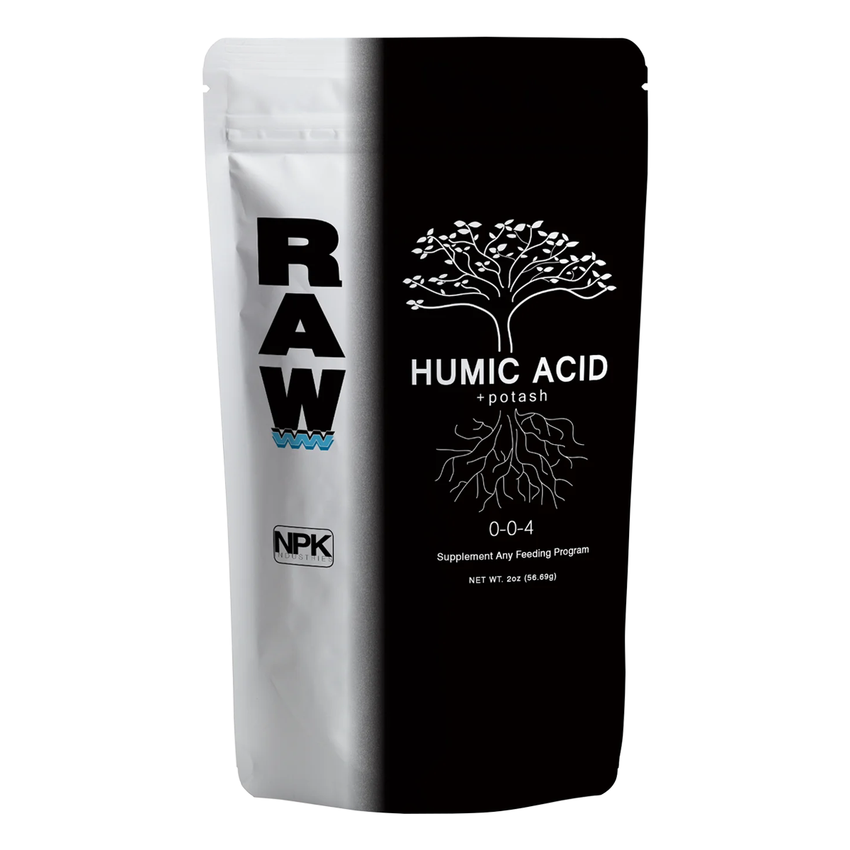 Растворимые гуминовые кислоты для растений / RAW Humic Acid, 56 г / NPK Industries