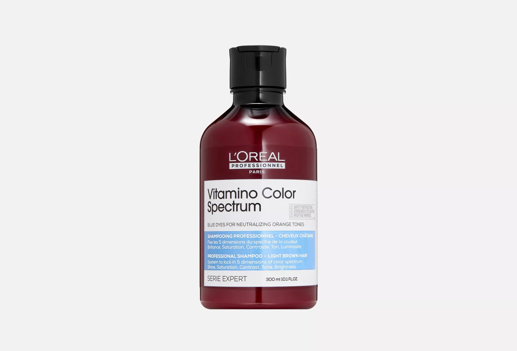 Шампунь L'Oreal Vitamino "Color Spectrum", с синим пигментом, для окрашенных волос, 300 мл