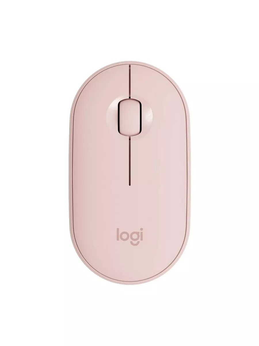 Мышь беспроводная Pebble M350 Pink