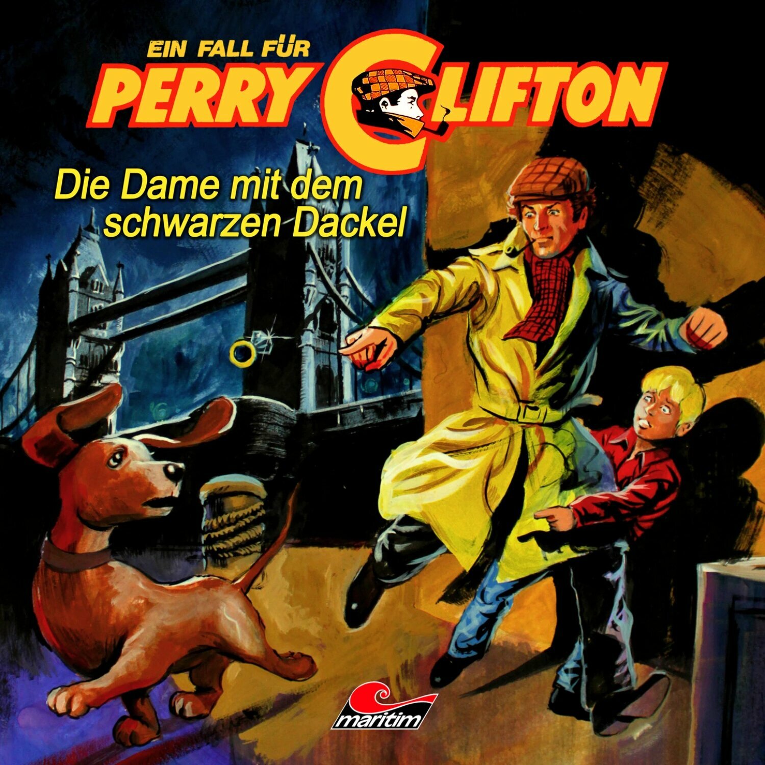 Perry Clifton, Die Dame mit dem schwarzen Dackel [Аудиокнига]