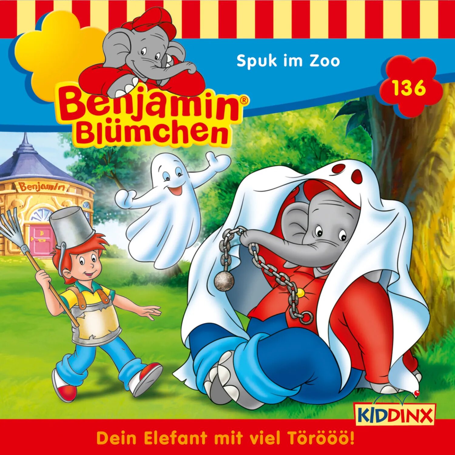 Benjamin Blümchen, Folge 136: Spuk im Zoo [Аудиокнига]