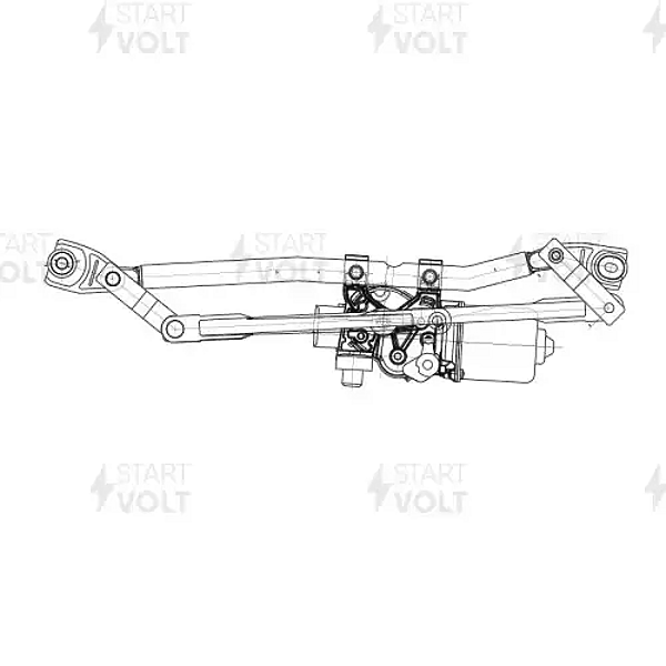 STARTVOLT VWA 05070 стеклоочиститель в сборе для а / м Chevrolet (Шевроле) cobalt (11-) (VWa 05070)