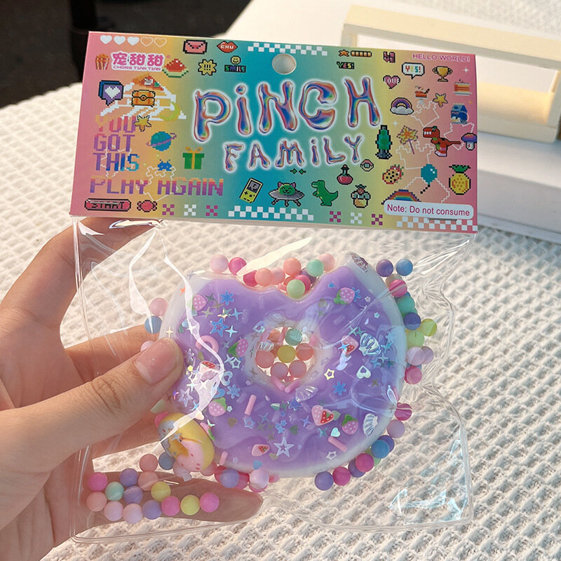 Colorful large plush cat paw squishy stress relief toy perfect for kids and adults blue