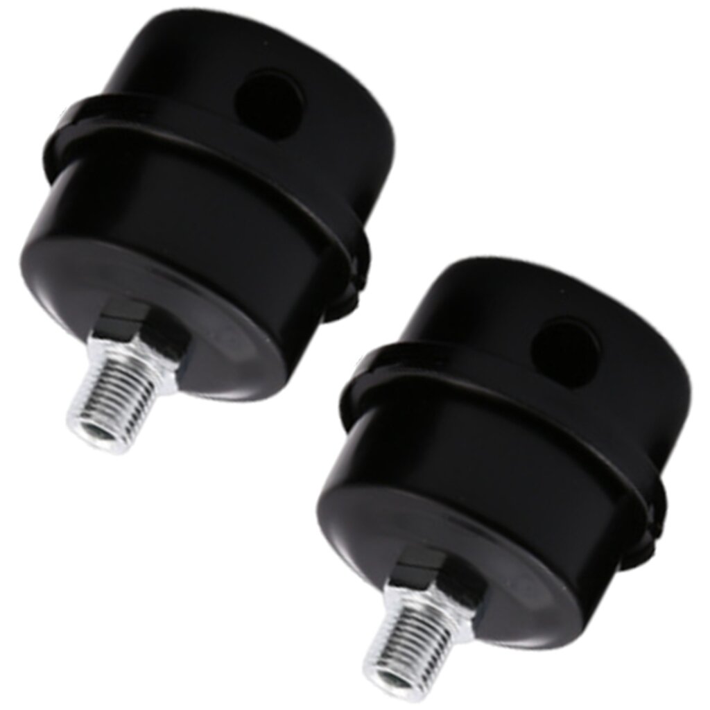 2шт Воздушный Компрессор Глушитель Фильтр Глушители Ремонт Наружной Резьбы Глушитель Шума