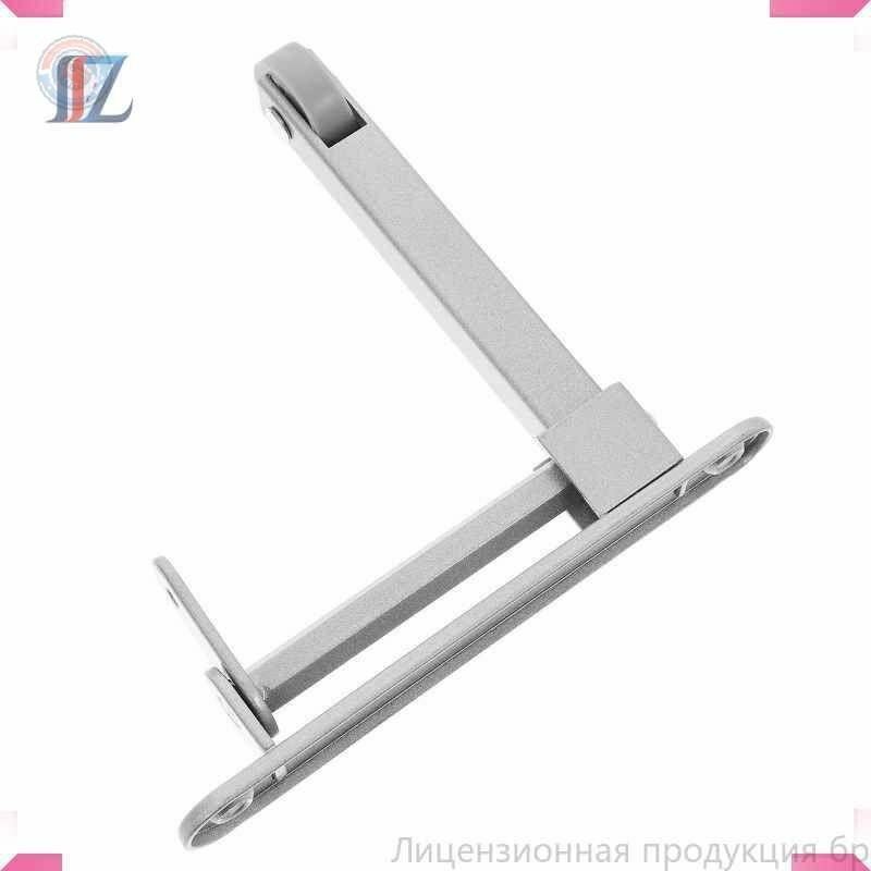 Координатор автоматического закрывания дверей, серебристый доводчик для противопожарных дверей, компактный секвенсор 15,5 см для коридора и прихожей