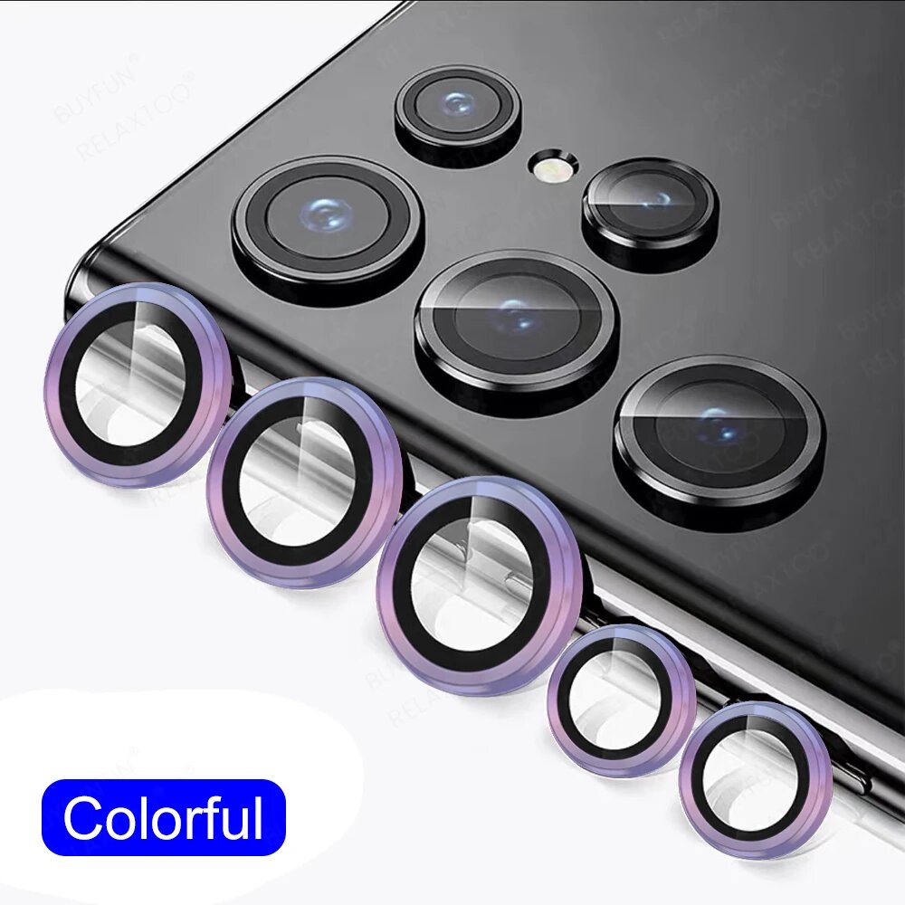 Металлическая защита объектива Eagle Eye для Samsung Galaxy S25 Ultra S 25 for S25 5G, Colorful