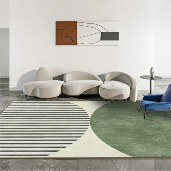 3D ковер в стиле легкой роскоши, напольный коврик для спальни, полный ковер для дома, декор для гостиной, ковер для дивана