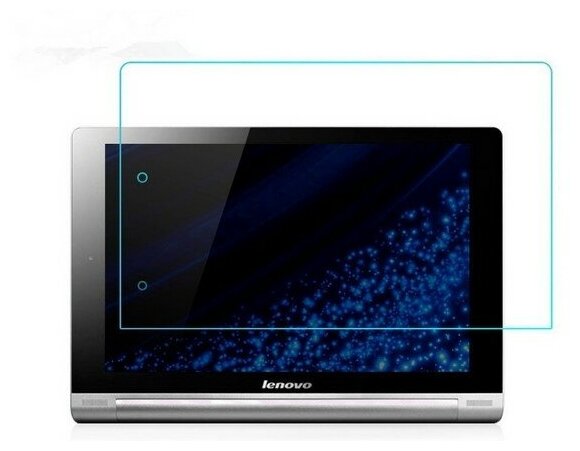 Защитное противоударное стекло MyPads для планшета Lenovo Yoga Tablet 2 8.0 830F с олеофобным покрытием