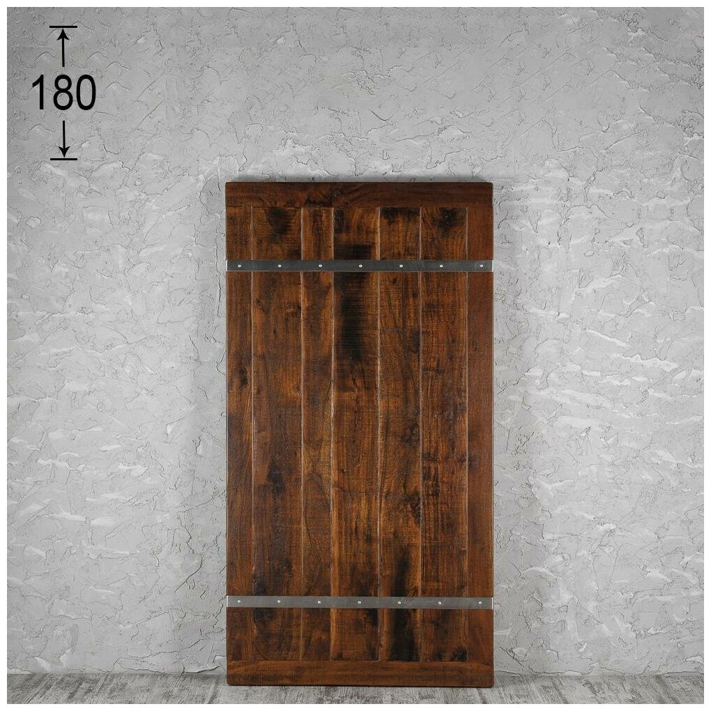 Столешница Décor of Today, дерево Акация, длина 180х90х6 см, коричневая