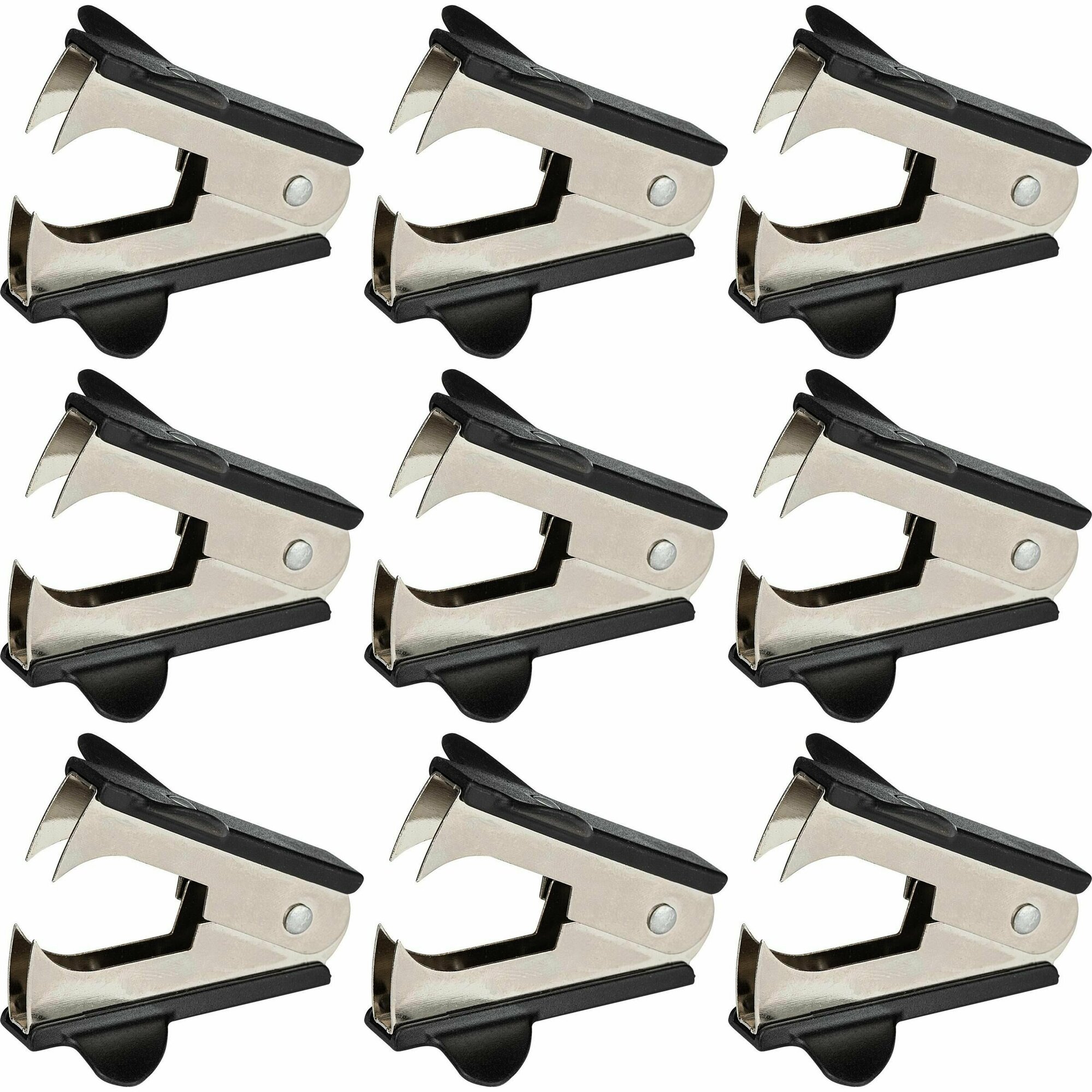 Attache Economy Антистеплер для скоб N10, 24/6, 26/6, черный, 9 шт