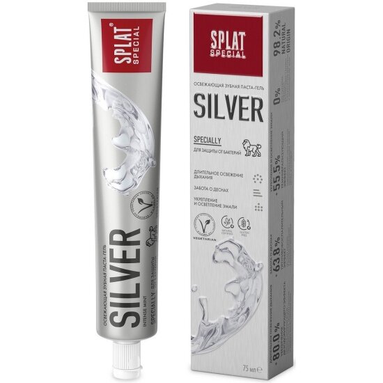 Зубная паста Splat Special Silver, 75 мл