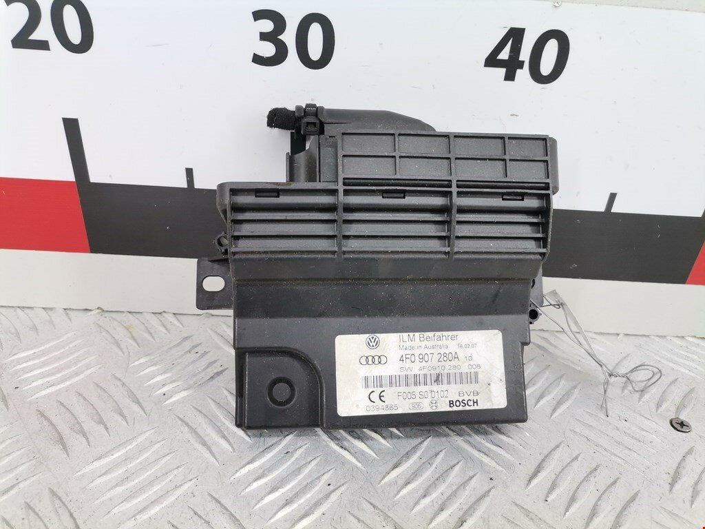 Блок управления бортовой сети (блок управления BCM) Audi A6 C6 4F0907280B арт. 503695