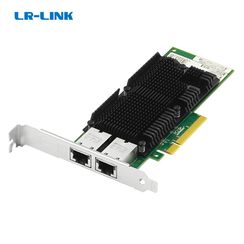 Сетевой адаптер LR-LINK LRES1025PT Intel X550 2xRJ45 10G/5G/2.5G/1G/100Mbps PCIe v2.1 x8