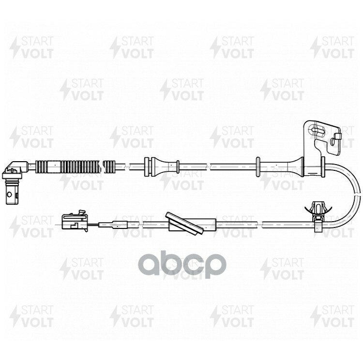 Датчик ABS для ам Hyundai Solaris 10KIA Rio 11 задн прав VSABS 0803 STARTVOLT арт. vsabs0803