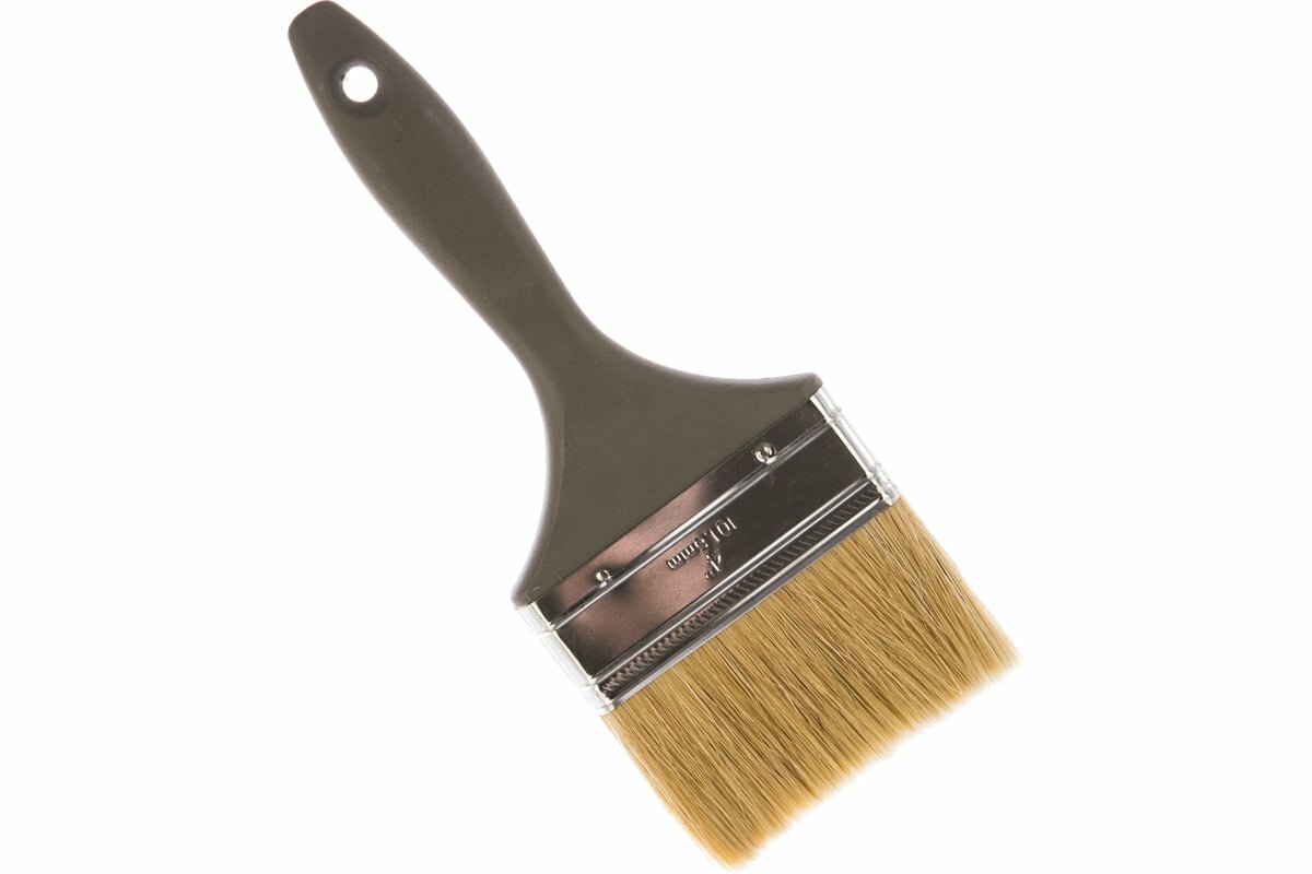 РемоКолор флейцевая кисть Евро-пласт 4 01-1-240 для финишной отделки и нанесения покрытия