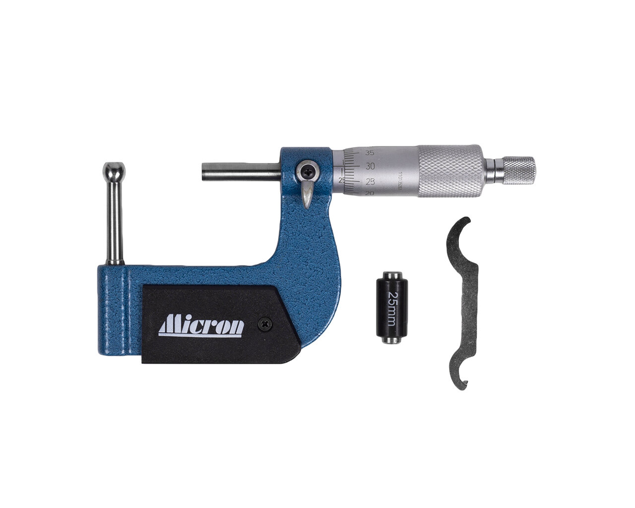 Микрометр трубный Micron МТ- 50 0,01 со сферической пяткой