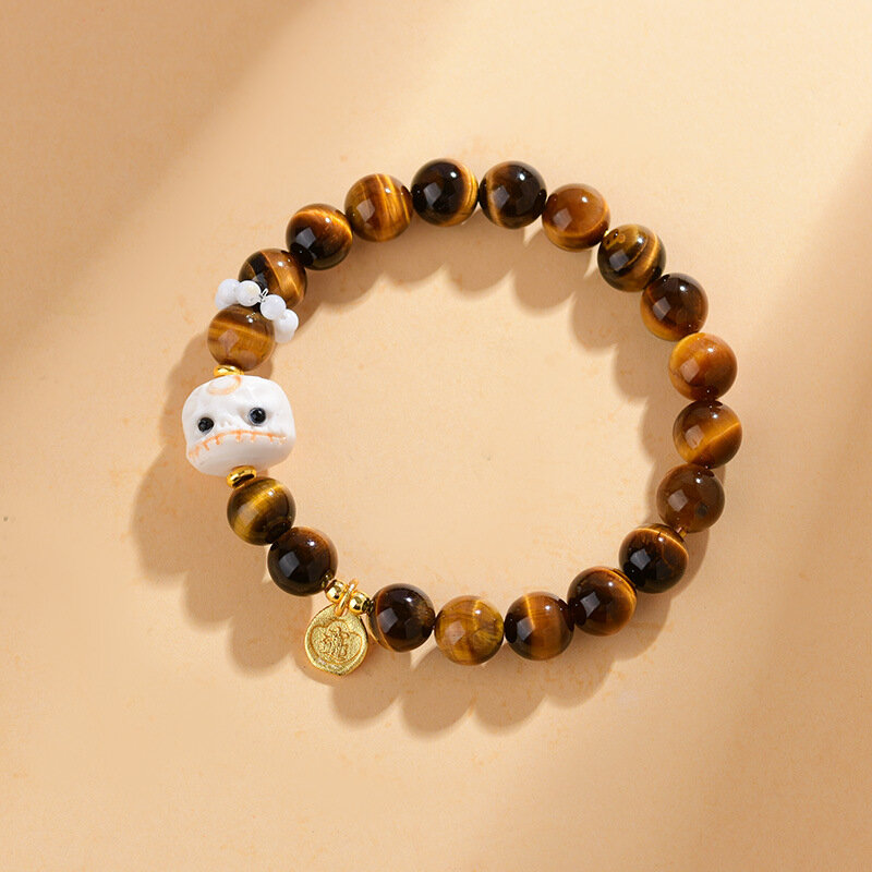 Браслет, тигровый глаз