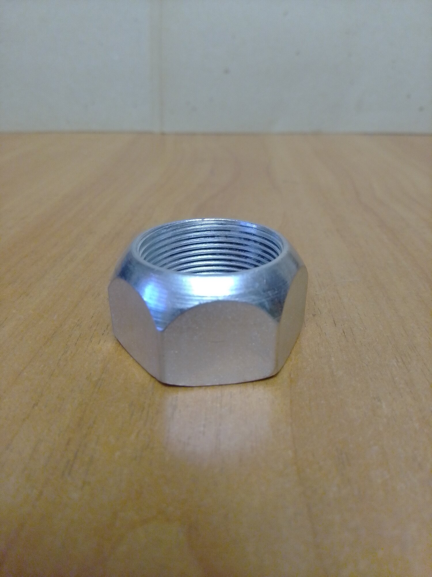 250717-п29. Гайка М30х1,5 колеса задняя, левая резьба для ГАЗ-53,3307 , ЗИЛ, краз. Ключ 38 мм. Россия, Рославль.