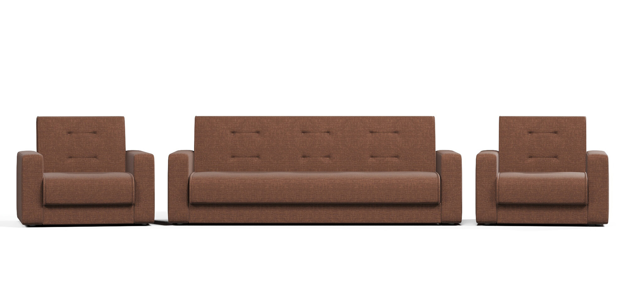 Комплект мягкой мебели Астра, обивка рогожка. Гарантия 12 месяцев