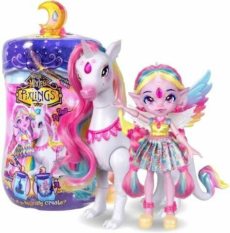 Игровой набор MAGIC MIXIES Pixlings Doll & Unicorn Кукла + Единорог 30531