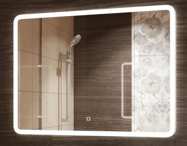 Зеркало Demure LED 900х800 с скрытой подсветкой и сенсором