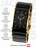 Наручные часы JACQUES LEMANS High Tech Ceramic, черный, золотой