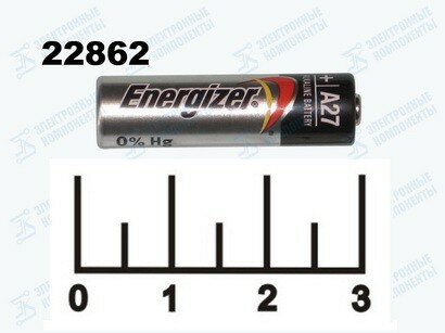 Батарейка 27A-12V Energizer Alkaline BL1/BL2 (27А)
