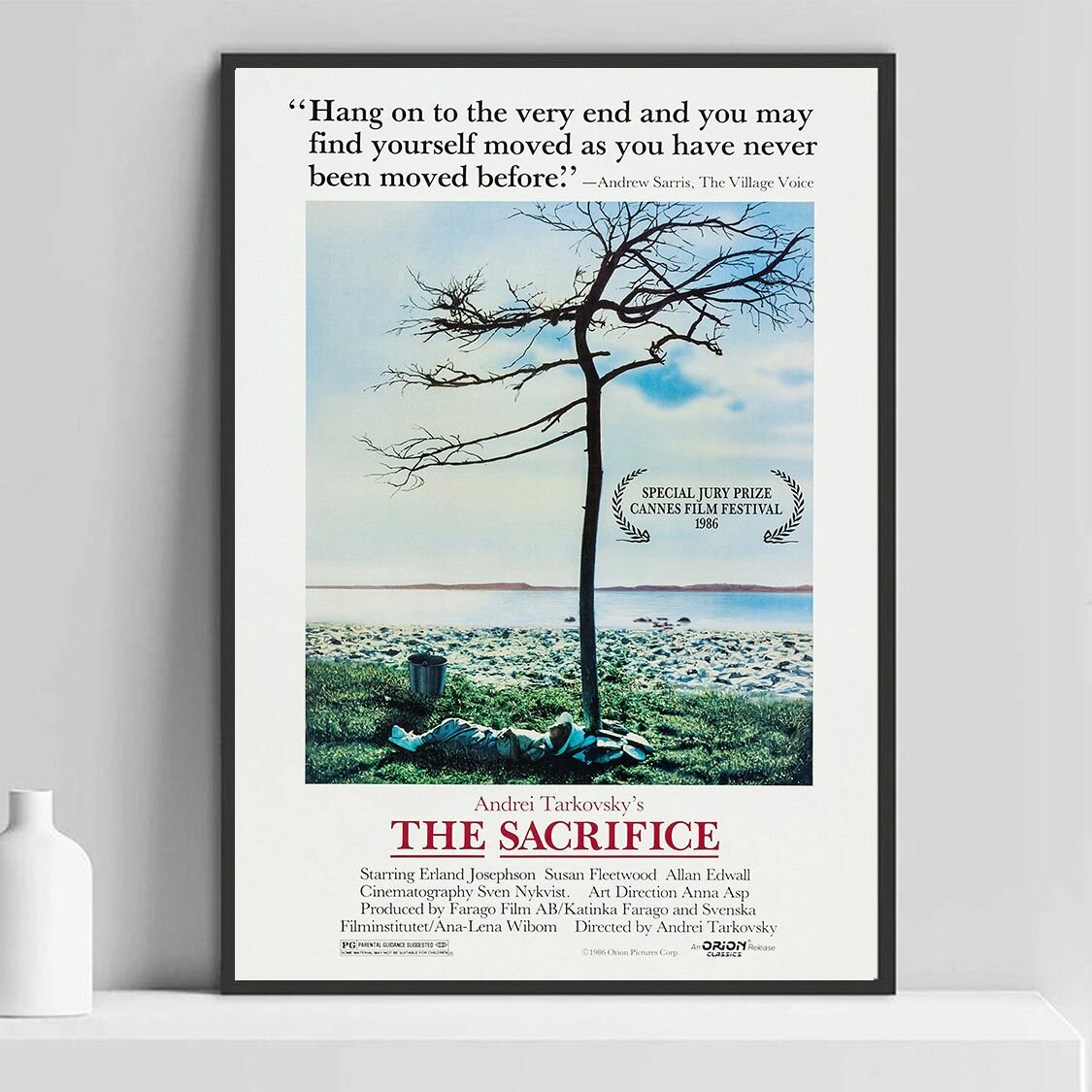 Киноплакат Андрей Тарковский Искупление, без рамы, размер A3
