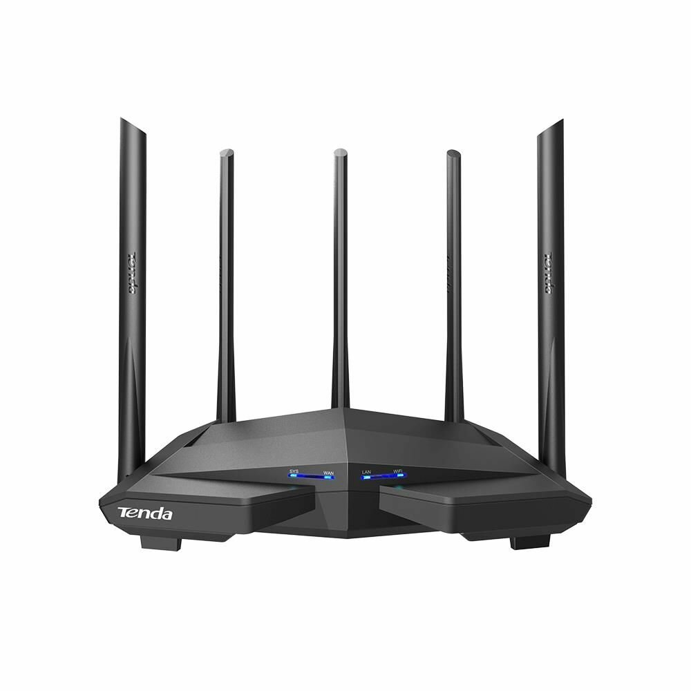 Tenda AC11 Двухдиапазонный гигабитный Wi-Fi роутер AC1200, до 300 Мбит/с на 2,4 ГГц + до 867 Мбит/с на 5 ГГц
