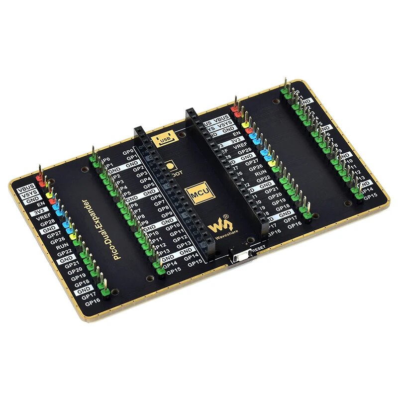 Расширитель GPIO Dual Expander для Raspberry Pi Pico