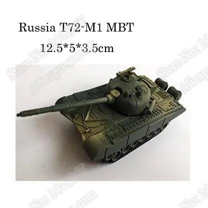 Набор пластиковых танков GRAPMAN 1:72 3 T72-M1