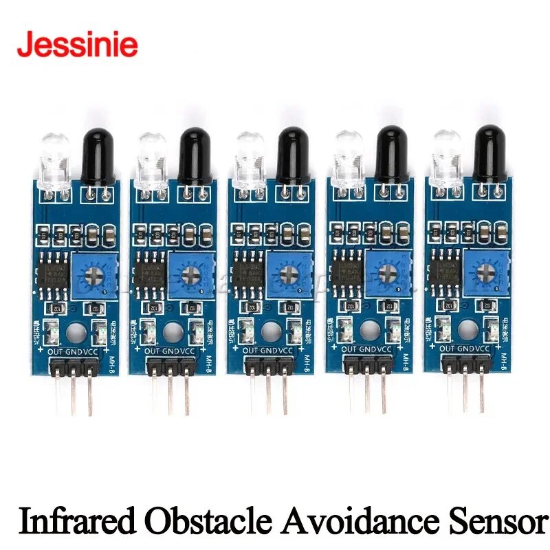 Jessinie MH-B IR Infrared Obstacle Avoidance Sensor Module 5pcs