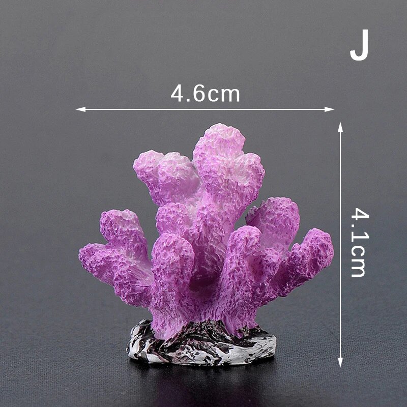 Искусственный коралл из смолы для аквариума J