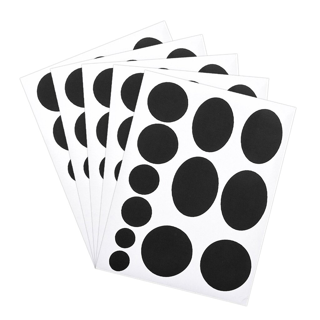 Аксессуары для палаток, Нейлоновые самоклеящиеся заплатки для утеплителя - черные, 5 шт.