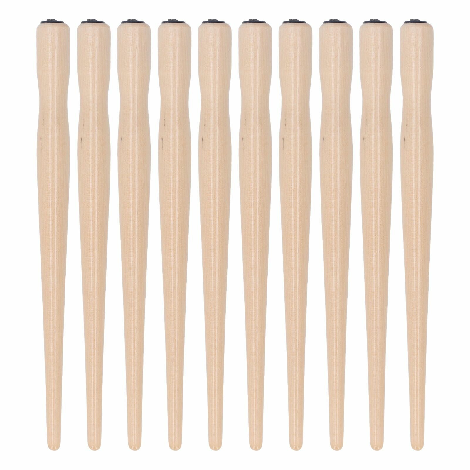 10 шт. держатель пера из дерева для рисования и каллиграфии, удобный, гладкий, сандаловое дерево