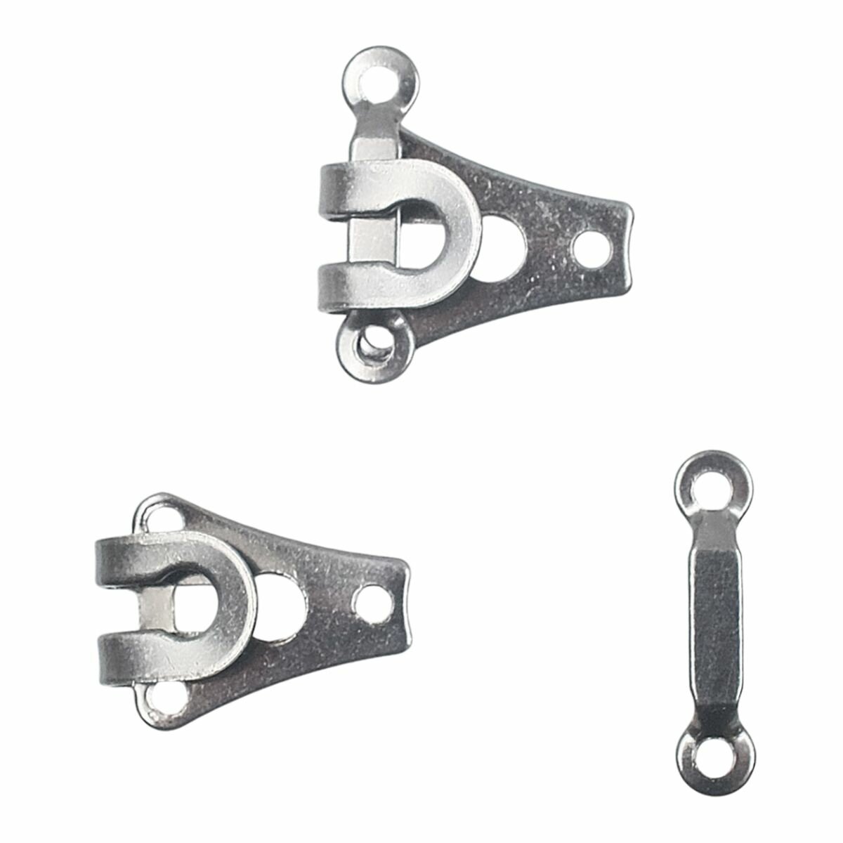 265223 Крючок для брюк и юбок с дугой (сталь) 9мм, черный цв. Prym