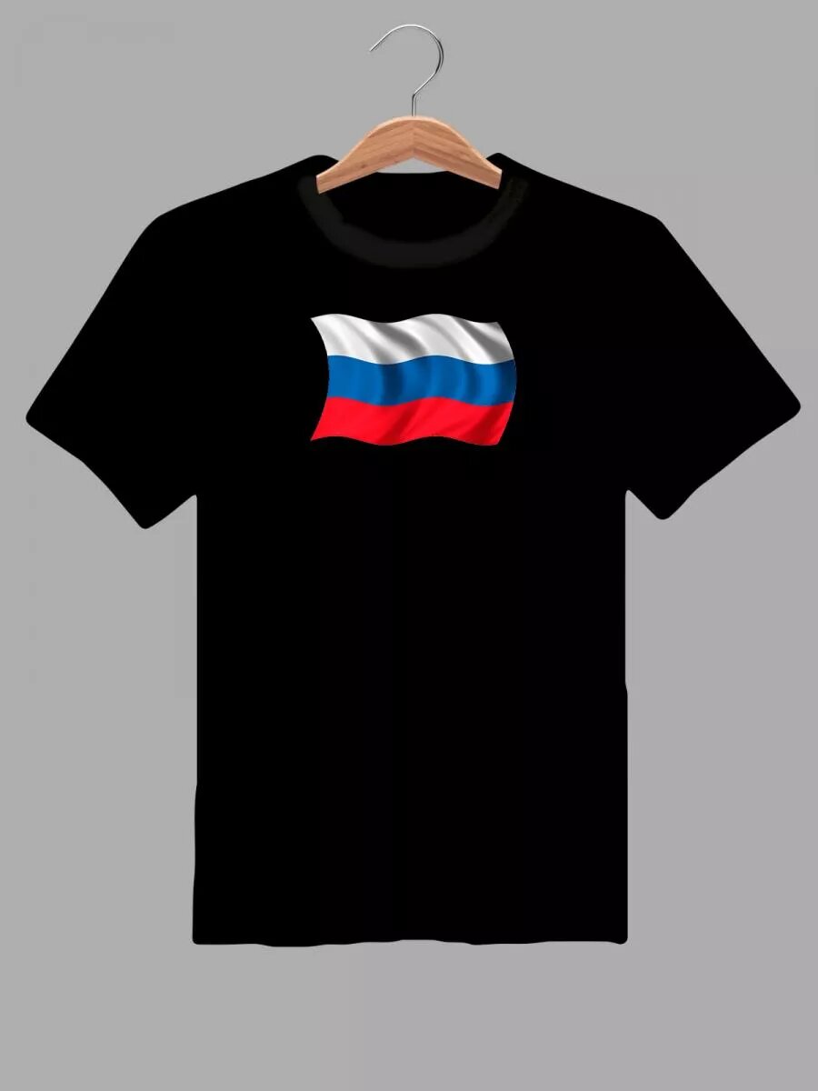 Футболка флаг России