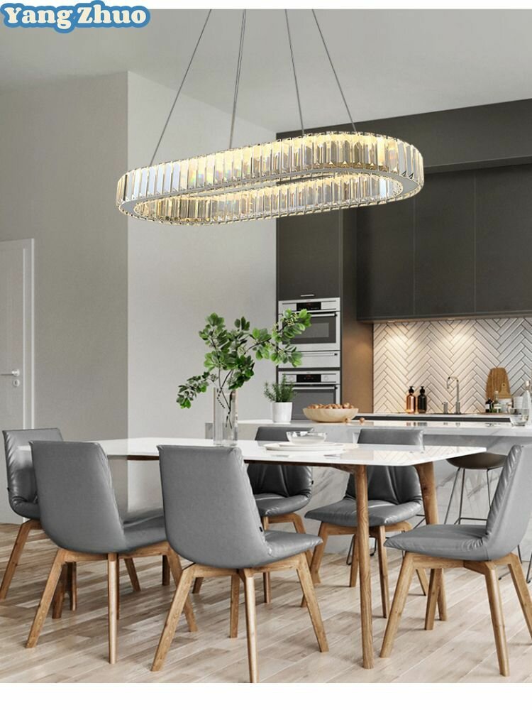 Подвесная люстра из хрусталя