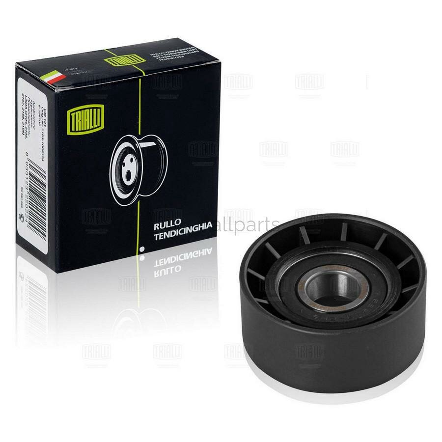 TRIALLI CM 0906 Ролик привод. ремня для а/м Лада Largus (12-)/Logan (04-) c ГУР и AC (опор.) TRIALLI CM 0906