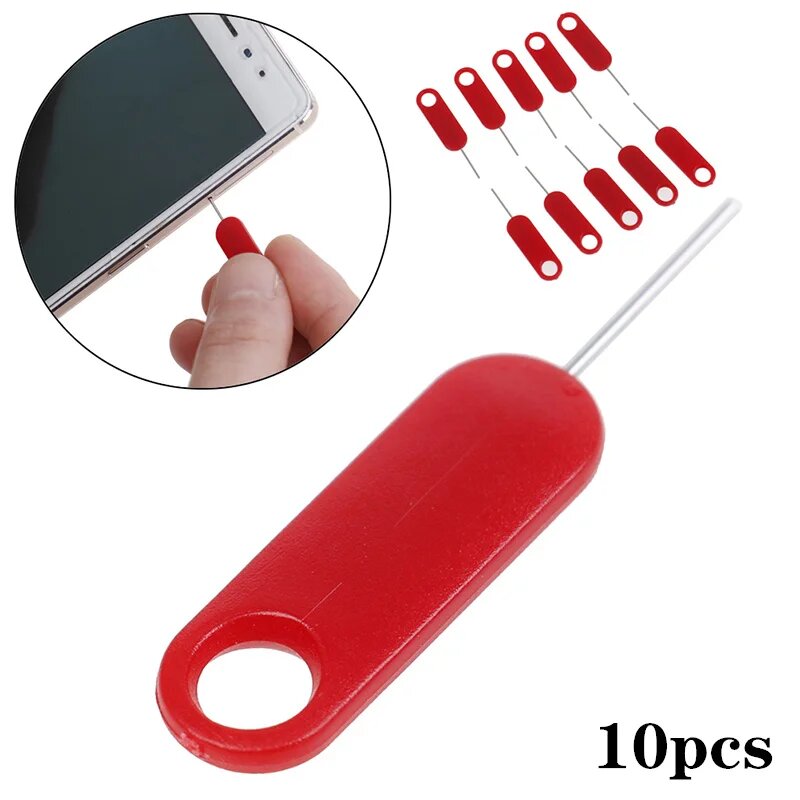 1/10 шт. лоток для Sim-карты, открытая игла, инструмент для ключей, лоток для Sim-карты, Инструмент для извлечения, универсальные аксессуары для сотовых телефонов, Sim-карт As Pic Show
