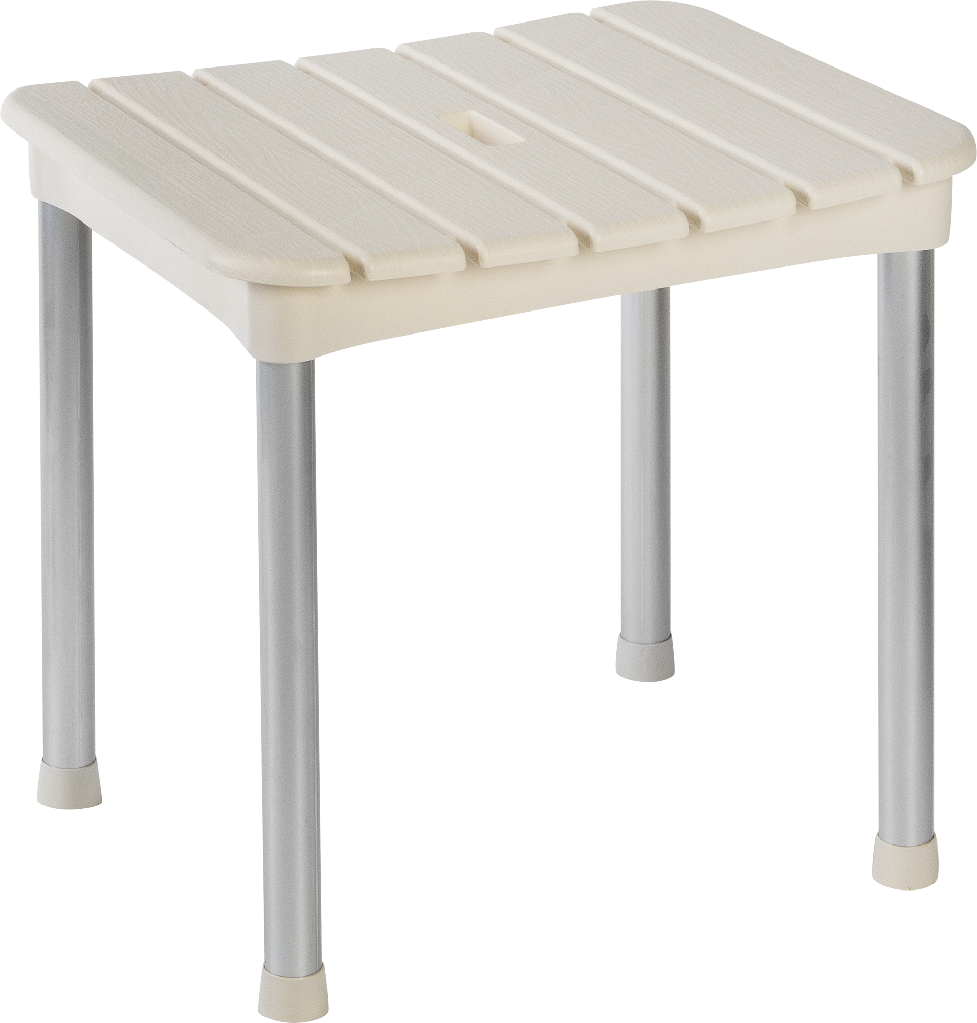 Стул для ванны Primanova 37x30x34 см цвет бежевый