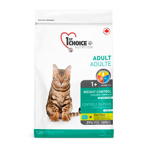 Сухой корм Фёст Чойс Контроль Веса для Кастрированных котов и Стерилизованных кошек 350 г