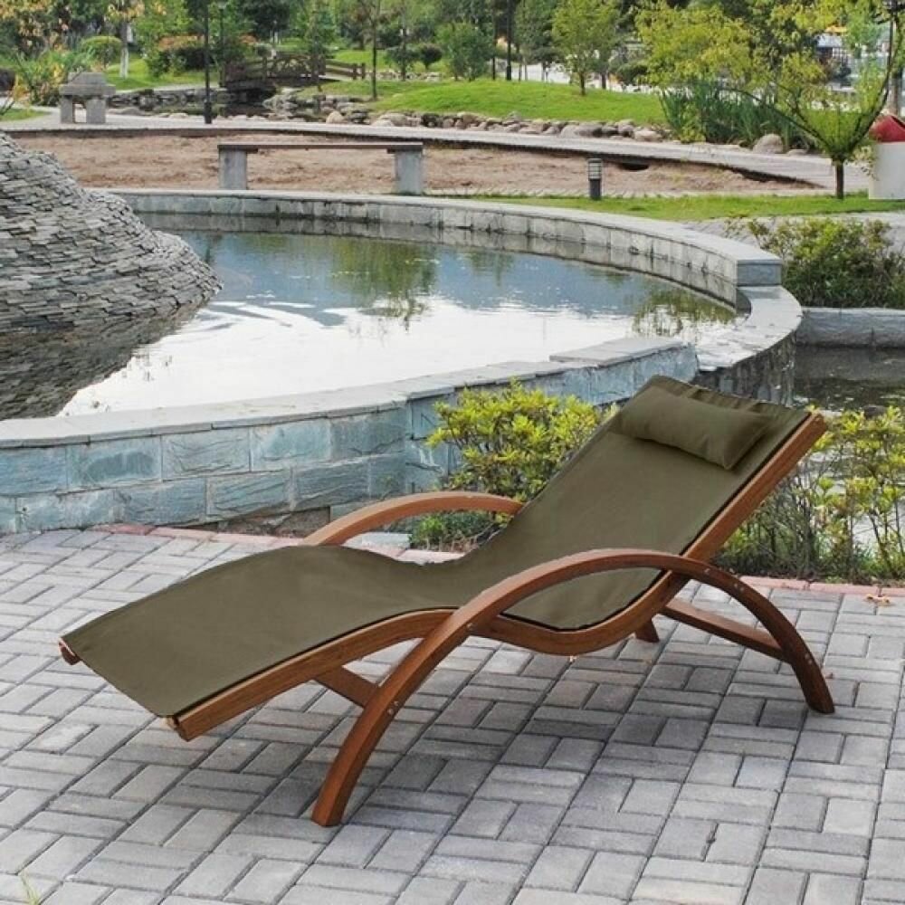 Шезлонг-лежак Мальта AFM-503B Olive (Afina Garden)