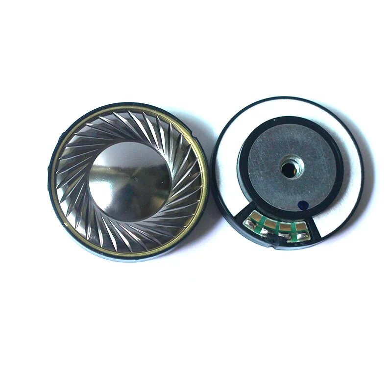 Динамик для наушников с титановой диафрагмой 40 мм, 16 Ом, 2 шт.