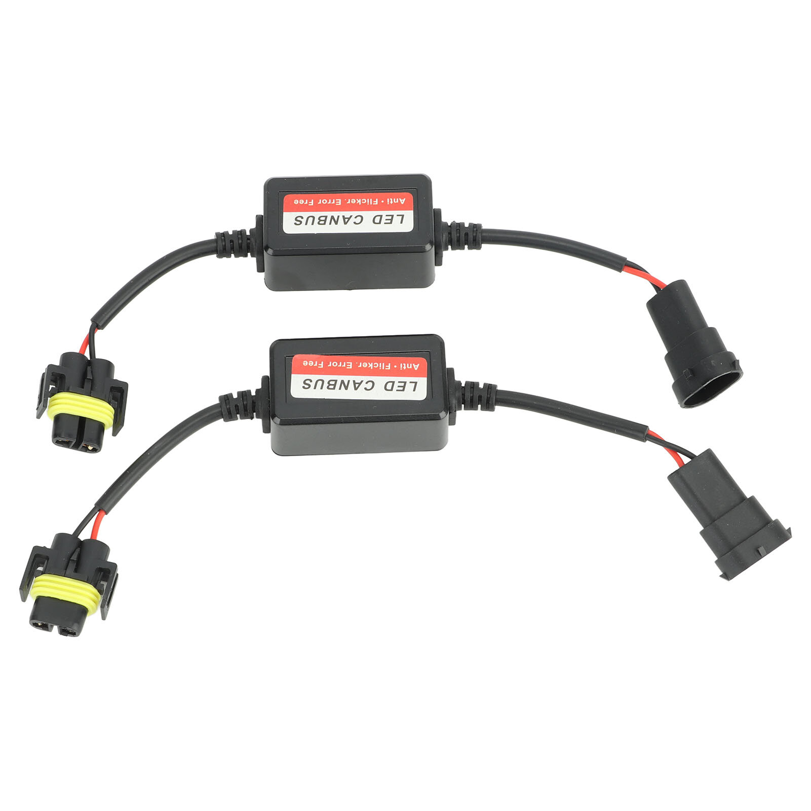 2 шт. H8 H9 H11 LED Canbus декодер 12 В безошибочный антимерцающий декодер для светодиодных фар противотуманных фар